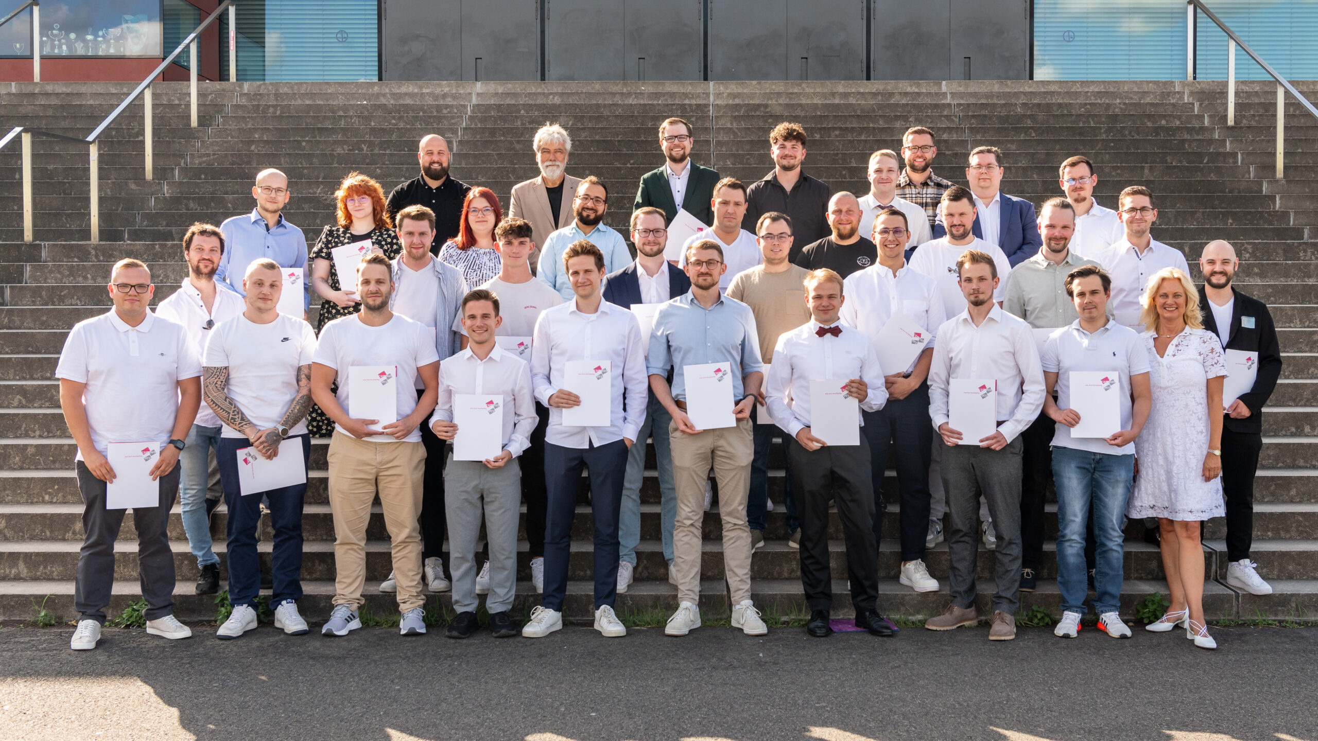 Zeugnisübergabe: Fachschule für Technik - Max-Born-Berufskolleg